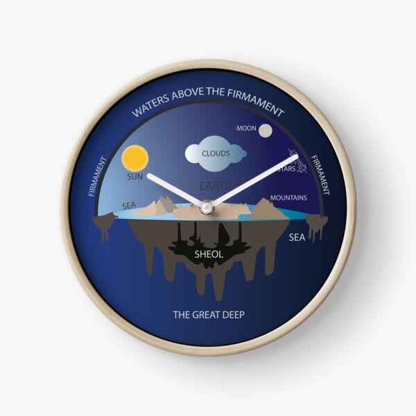 Flat Earth Clocks | Redbubble