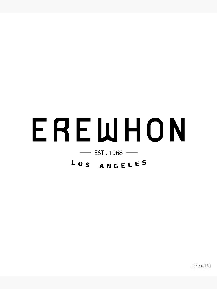 Erewhon Merch & Gifts for Sale | Redbubble