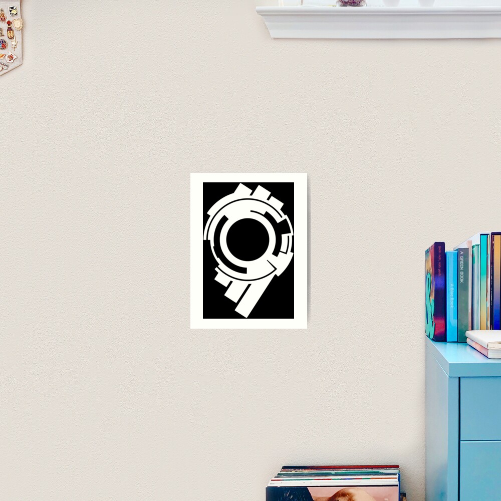"Ghost in the Shell - Public Security Section 9 Logo (White Logo)" Art ...