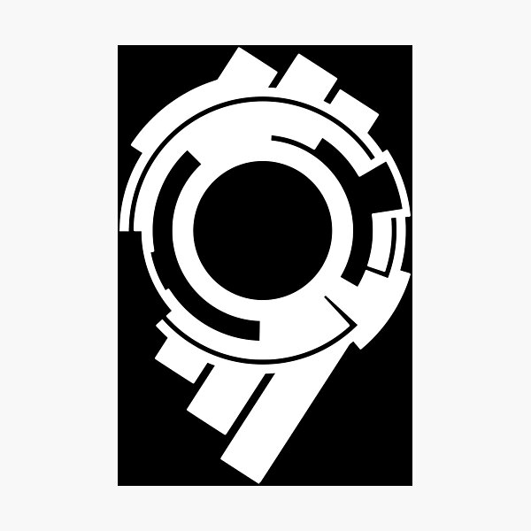 "Ghost in the Shell - Public Security Section 9 Logo (White Logo ...