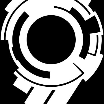 "Ghost in the Shell - Public Security Section 9 Logo (White Logo)" Art ...