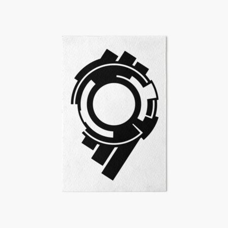 "Ghost in the Shell - Public Security Section 9 Logo (Black Logo)" Art ...