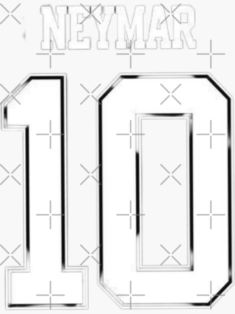 "Neymar jr" Sticker for Sale by Stipex | Redbubble