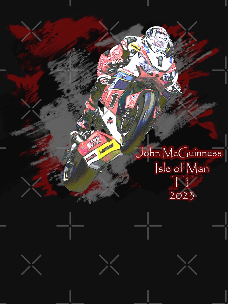 "John McGuinness TT Legend 2023" T-shirt for Sale by martjfaulkner ...
