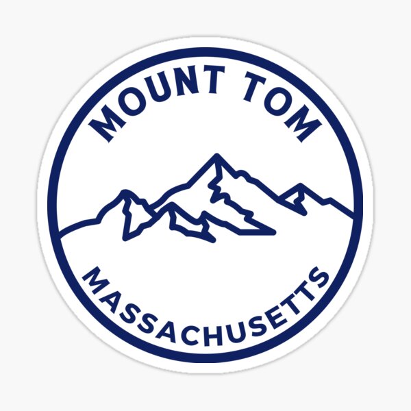"Mount Tom Massachusetts" Sticker for Sale by designArt95 | Redbubble