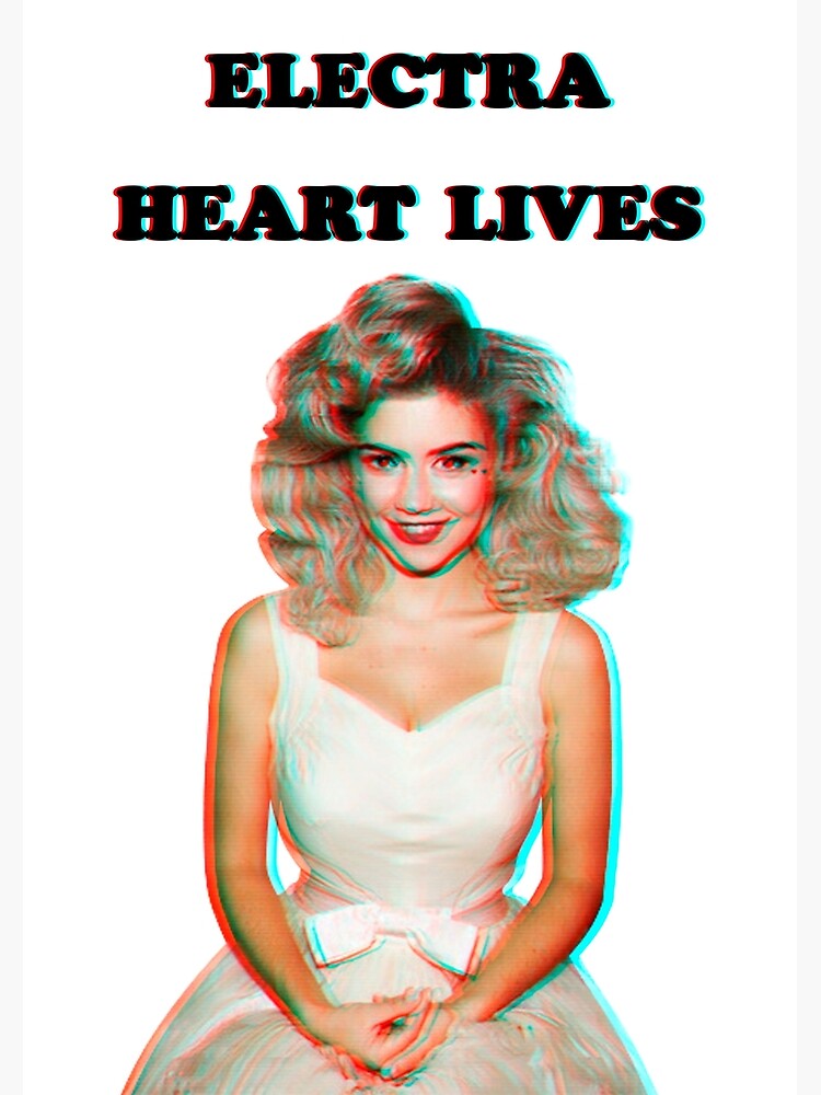 "Electra Heart is alive" Art Print by lonnishirts | Redbubble