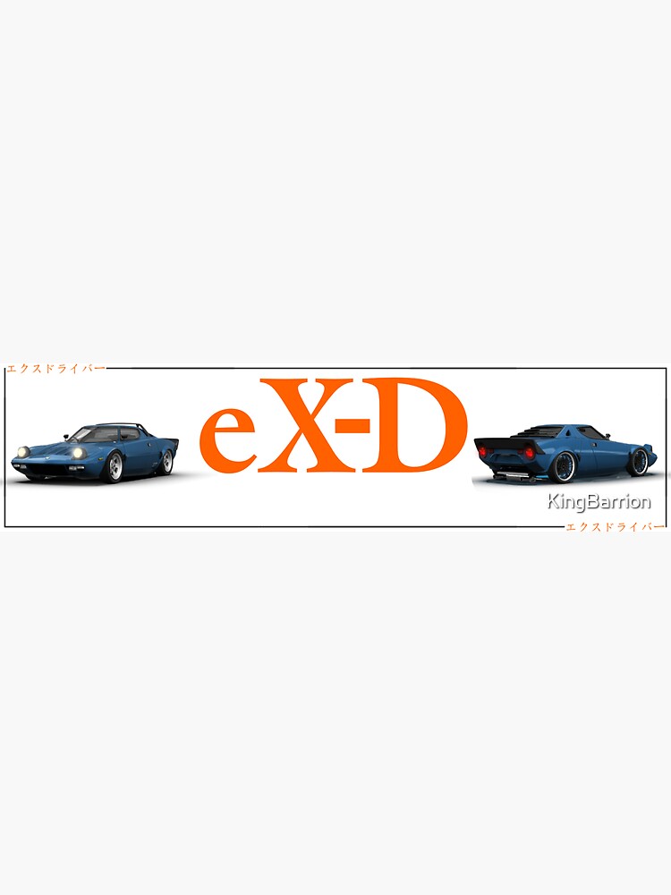 "eX-Driver Slap" Sticker for Sale by KingBarrion | Redbubble