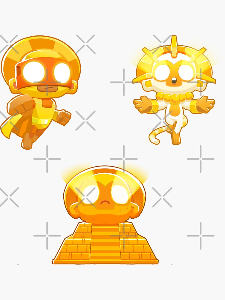 "Btd 6 For Best Kids Pack" Sticker for Sale by Erina-Tayna | Redbubble