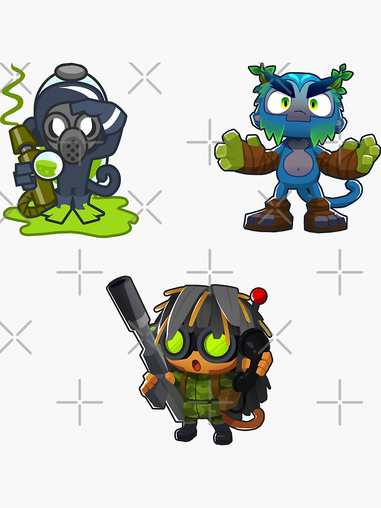 "Btd 6 For Best Kids Pack" Sticker for Sale by Erina-Tayna | Redbubble