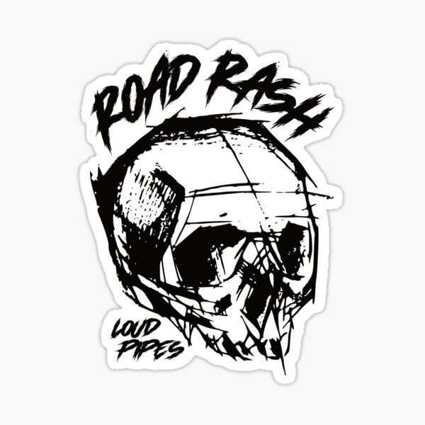 "road rash" Sticker for Sale by GangBangGang | Redbubble