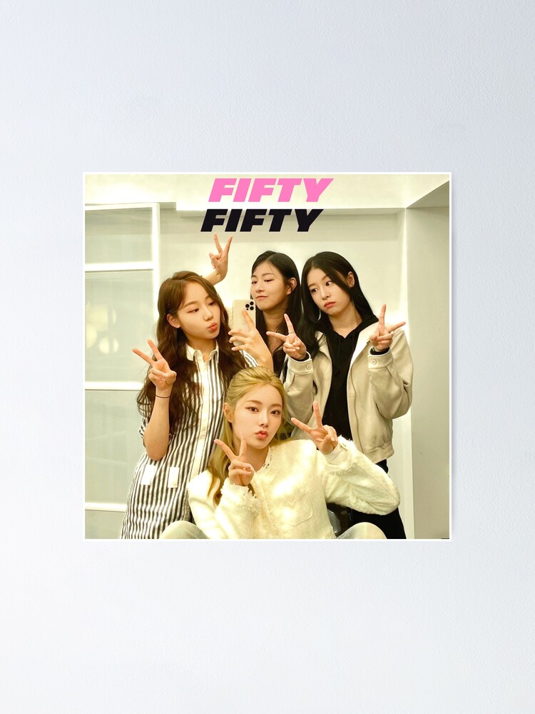 "FIFTY FIFTY - kpop " Poster for Sale by kitten-minho | Redbubble