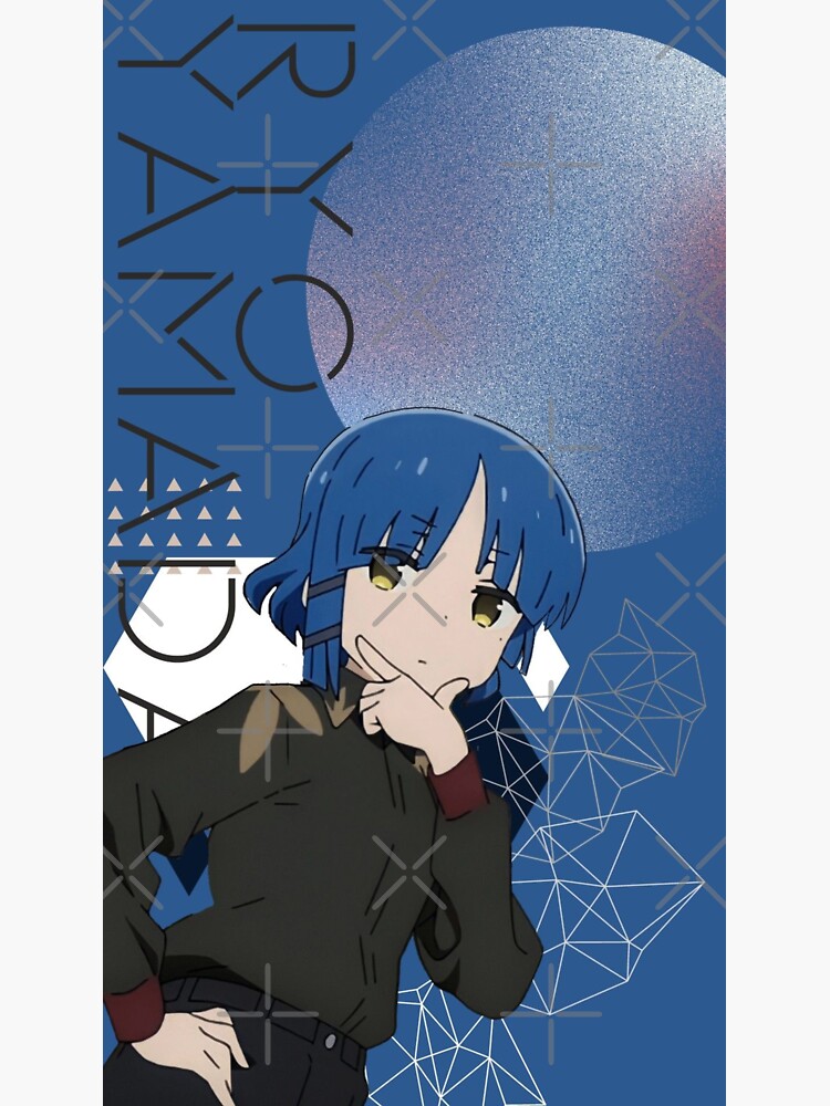 "Bocchi The Rock RYO" Sticker for Sale by BIMO7 | Redbubble