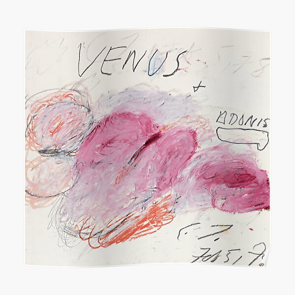 "twomblys venus adonis" Poster for Sale by schmitzpeter | Redbubble