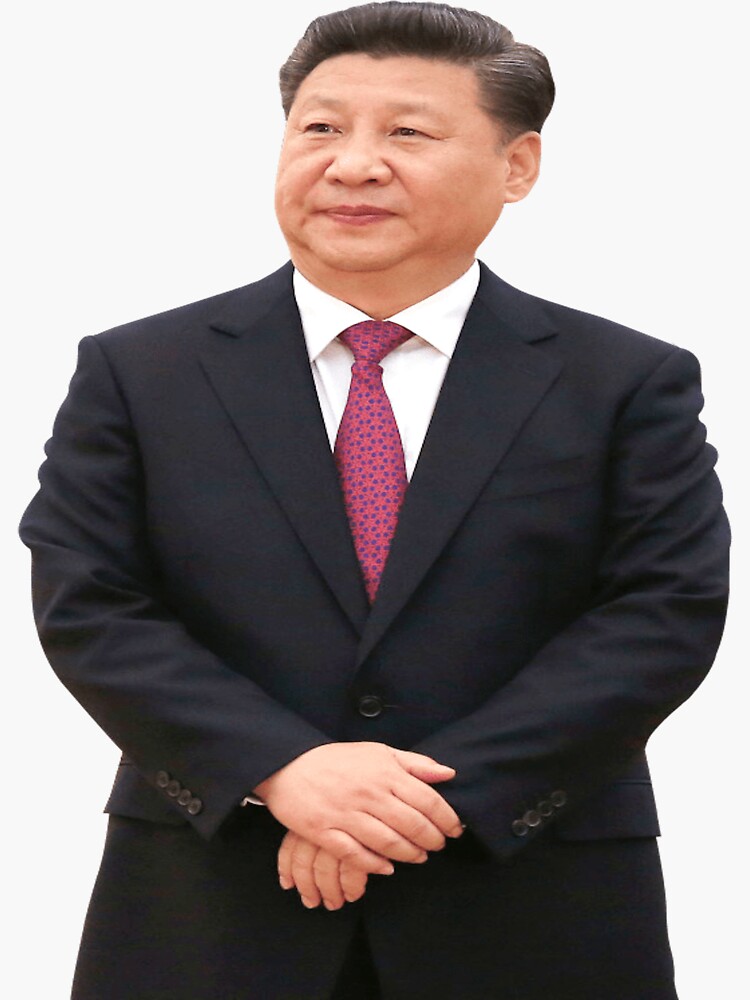 "Sticker tribute to Xi Jinping Waiting" Sticker for Sale by Prestige313 ...