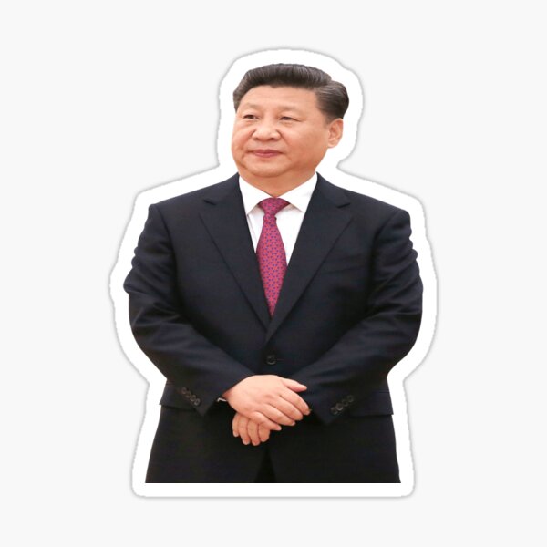 "Sticker tribute to Xi Jinping Waiting" Sticker for Sale by Prestige313 ...