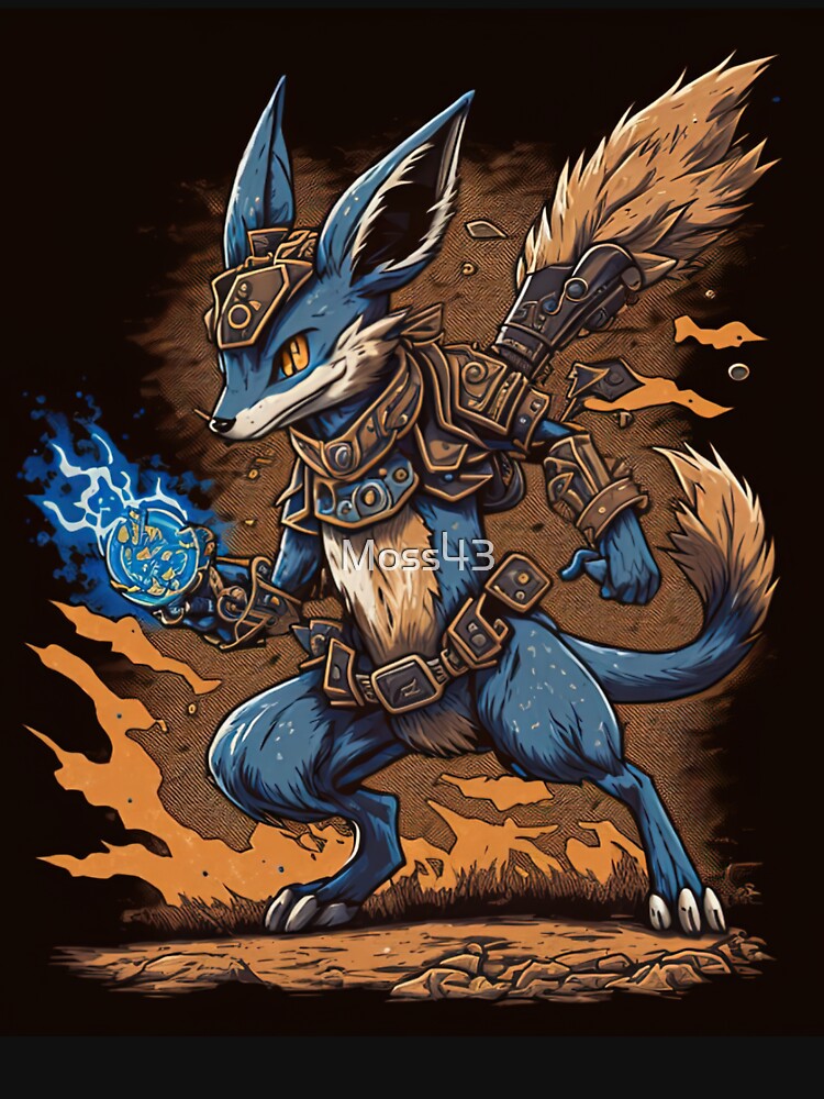 "Lucario from other Universe" Essential T-Shirt by Moss43 | Redbubble