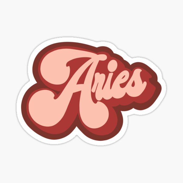 "Aries" Sticker for Sale by rodrigoledesma | Redbubble