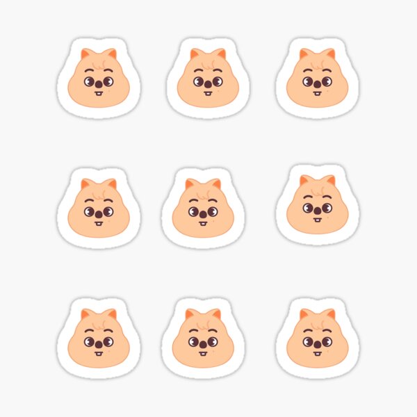 "SKZOO Han Quokka " Sticker for Sale by Monahh98 | Redbubble