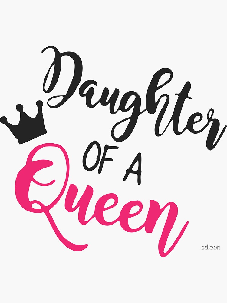 Mothers Day Queen Sticker For Sale By Edleon Redbubble