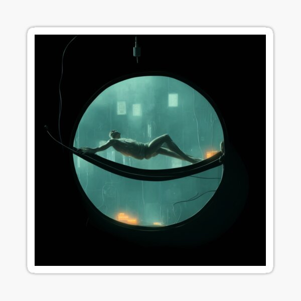 "The Last Window (DEATH 1.0)" Sticker by Doriam | Redbubble