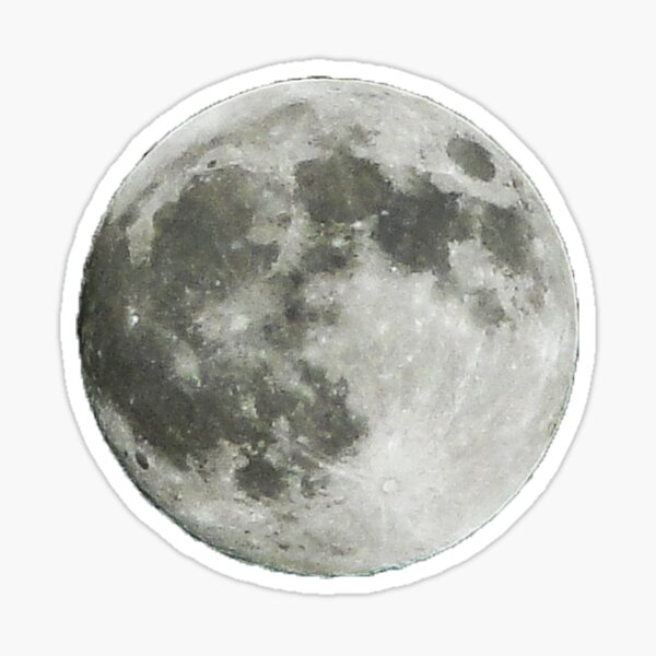 "La Luna" Sticker for Sale by FernandaSilva | Redbubble