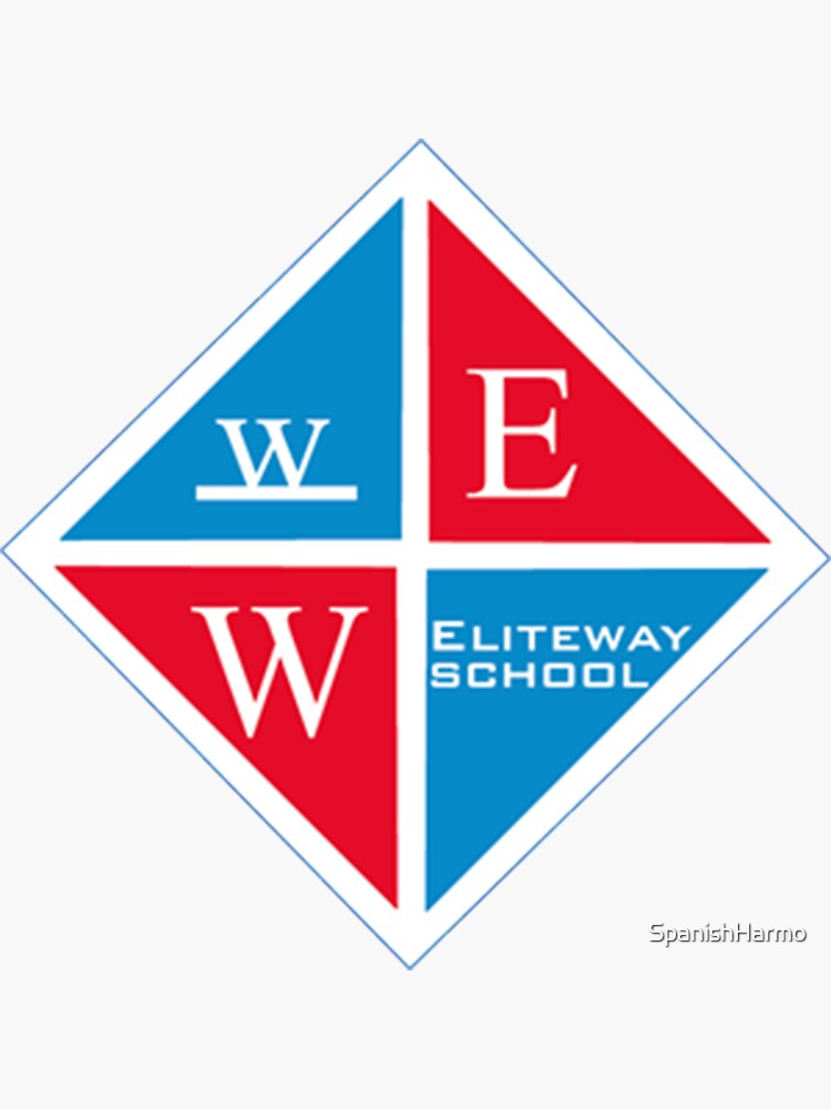 "Elite Way School Logo ~ Rebelde" Sticker for Sale by SpanishHarmo ...