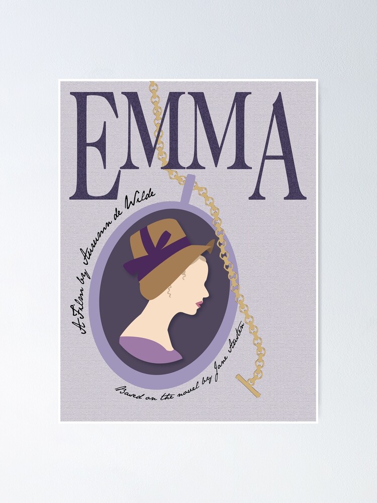 "Emma by Jane Austen Movie Poster/Sticker" Poster for Sale by sydmar ...