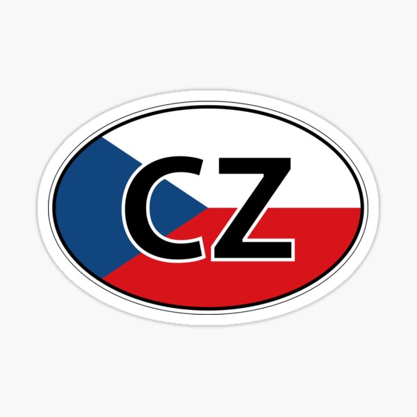 "Czech flag" Sticker for Sale by your-flag | Redbubble