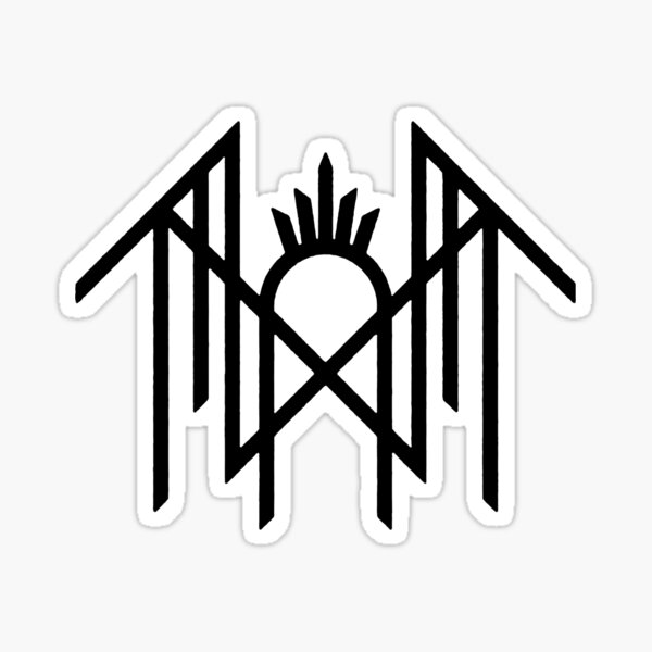 "SLEEP TOKEN Symbol Black" Sticker for Sale by TNKART | Redbubble