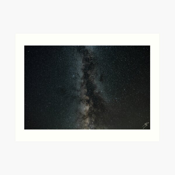 "Peering into the Center of the Milky Way" Art Print by Sidetrakn ...