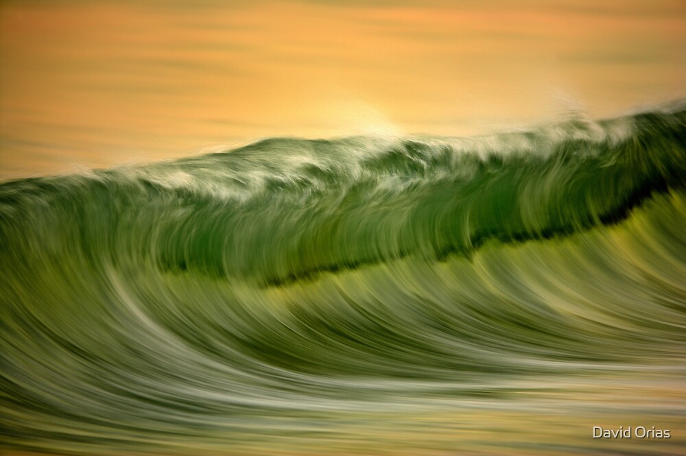 "Green Wave" by David Orias | Redbubble