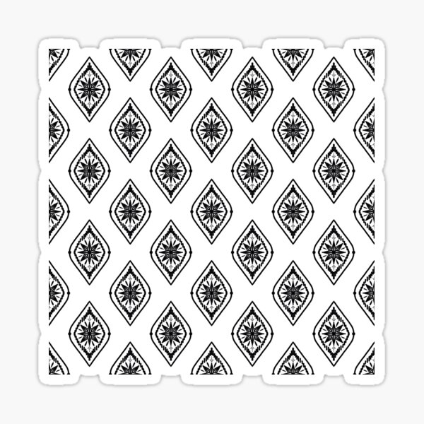 "African Mudcloth | African Mud Cloth " Sticker for Sale by DainaKHunt ...