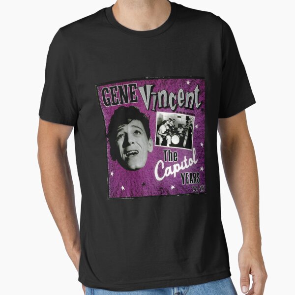"Gene Vincent Singer" Essential T-Shirt for Sale by GEAR--X | Redbubble