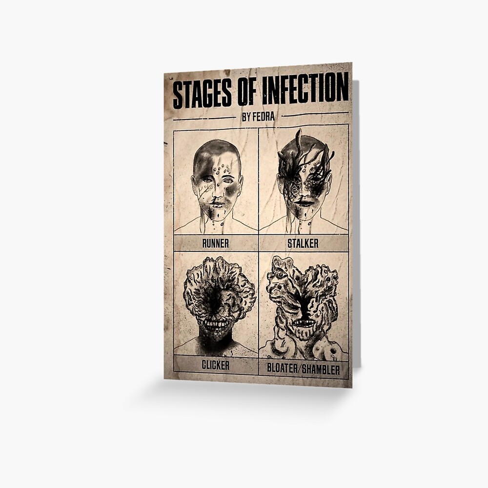 "Stages of infection by fedra " Greeting Card for Sale by art-from-mind ...