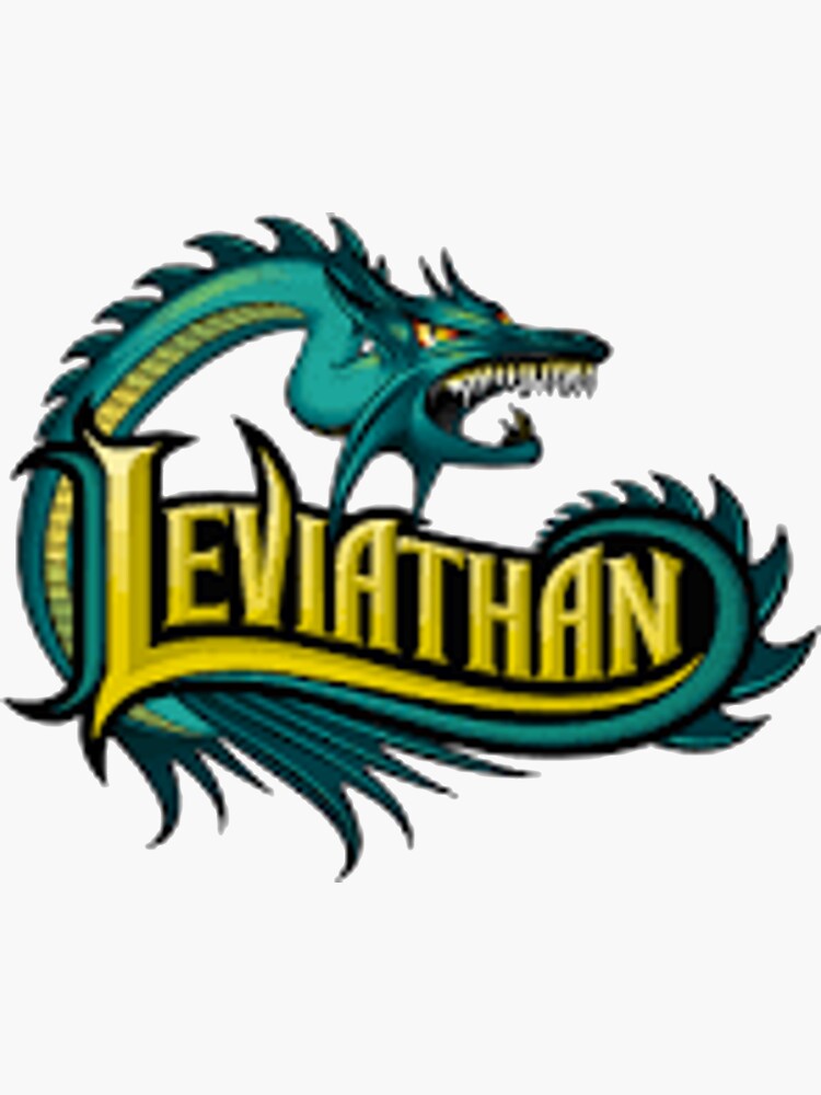 "Leviathan Roller Coaster Logo White" Sticker for Sale by Maverick2408 ...