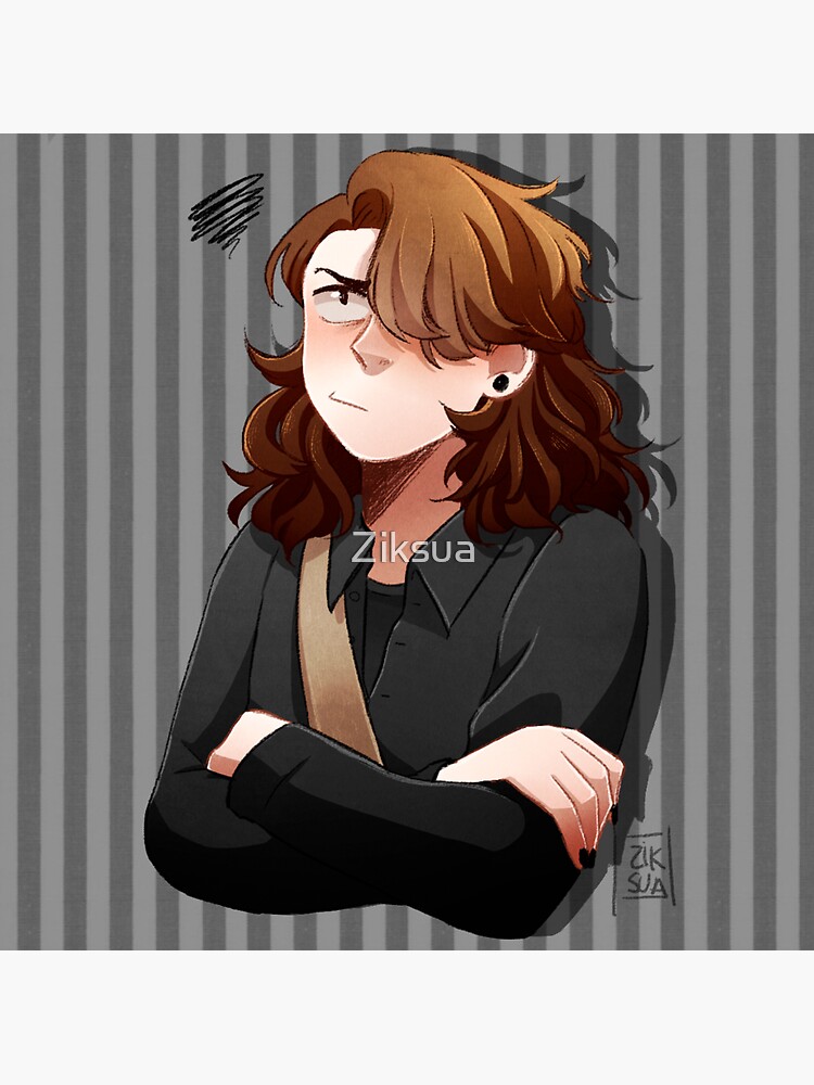 "Angry Connor" Sticker by Ziksua | Redbubble
