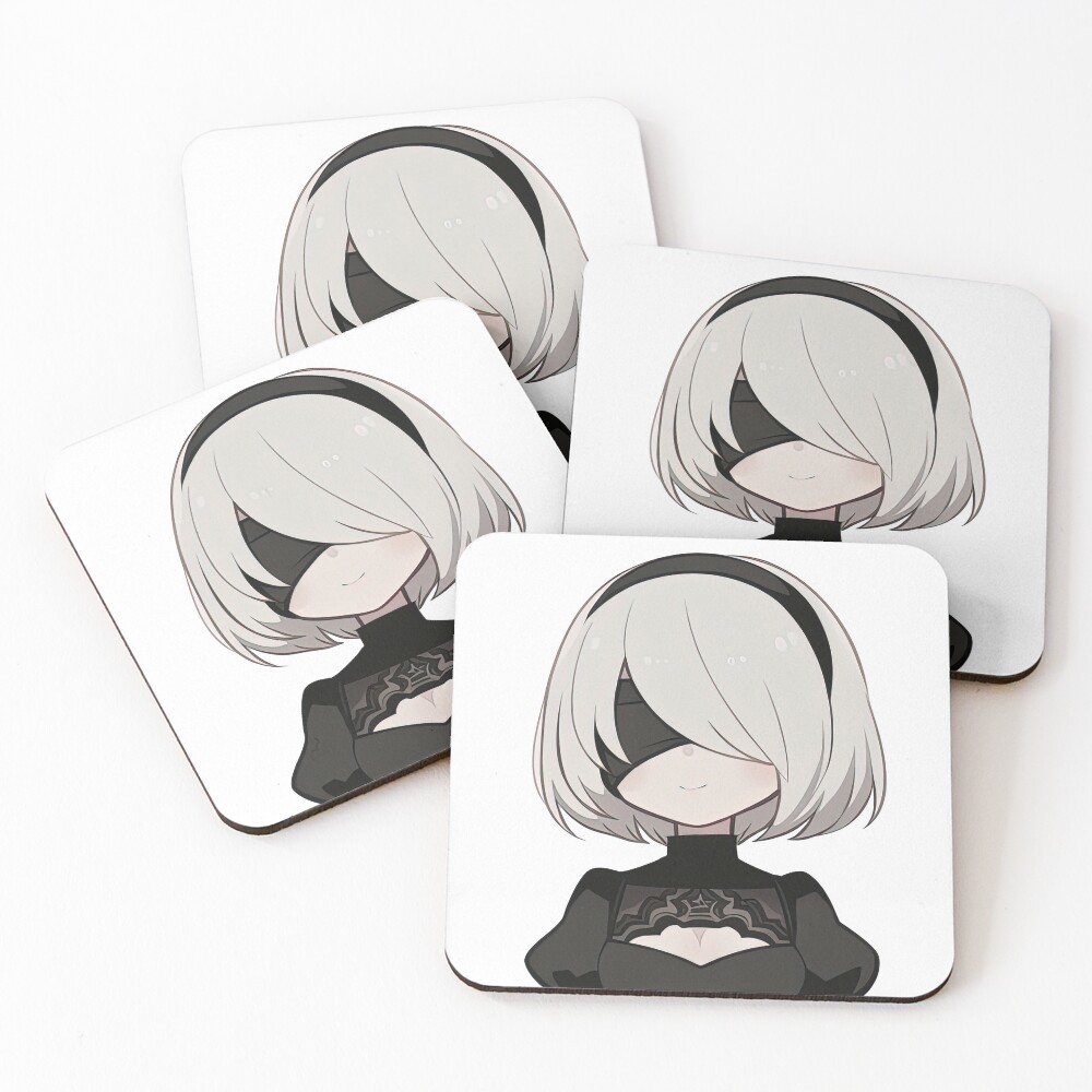 "2B - Nier Automata" Sticker for Sale by OneLevelStudio | Redbubble