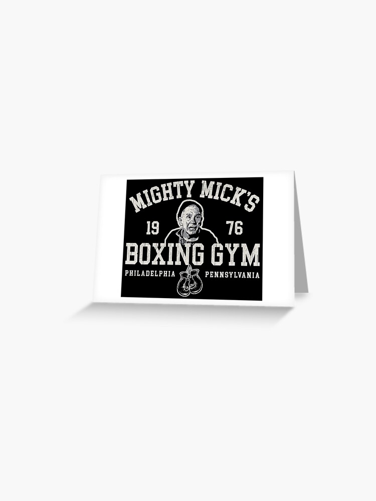 "Mighty Mick Boxing" Greeting Card for Sale by alhern67 | Redbubble
