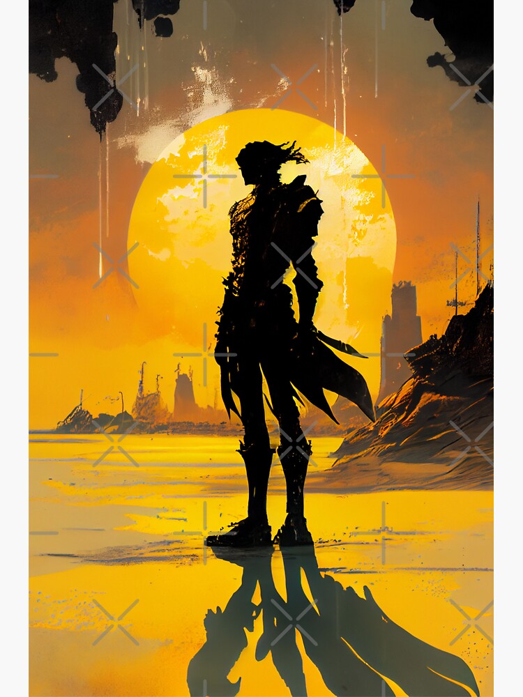 "Beyond the Stars: The Alien Bounty Hunter's Lethal Hunt" Sticker for ...