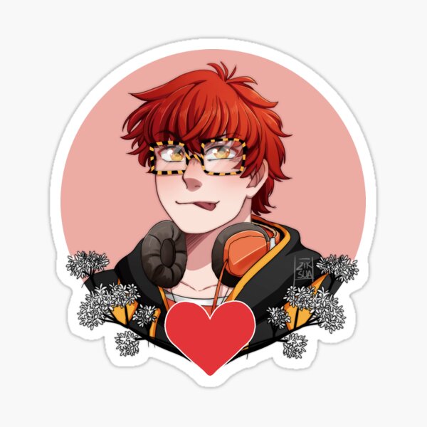 "Mystic Messenger- 707" Sticker for Sale by Ziksua | Redbubble