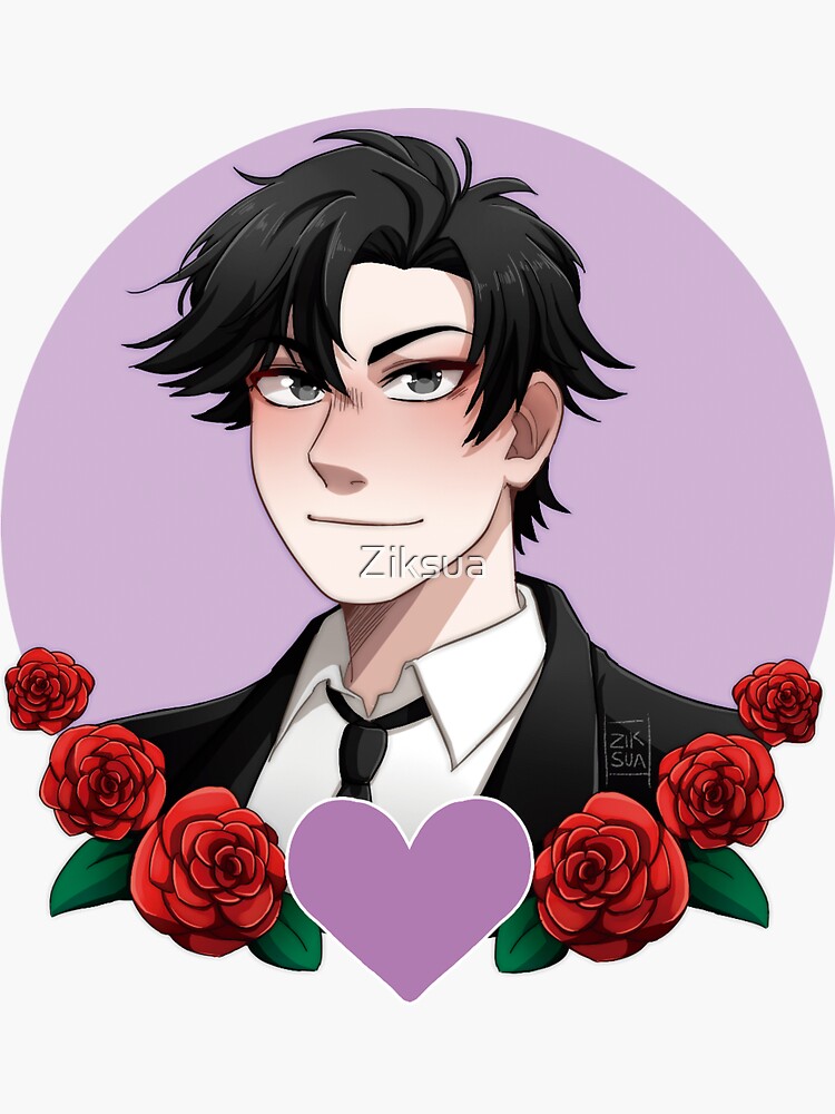 "Mystic Messenger- Jumin" Sticker by Ziksua | Redbubble