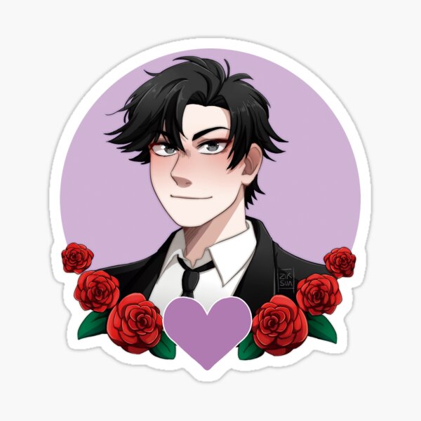 "Mystic Messenger- Jumin" Sticker by Ziksua | Redbubble