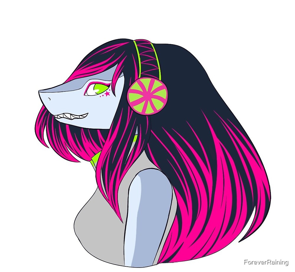 "Mayhem Shark Girl" by ForeverRaining | Redbubble