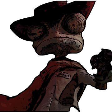 "Rango Redemption" Sticker for Sale by SlugWars | Redbubble