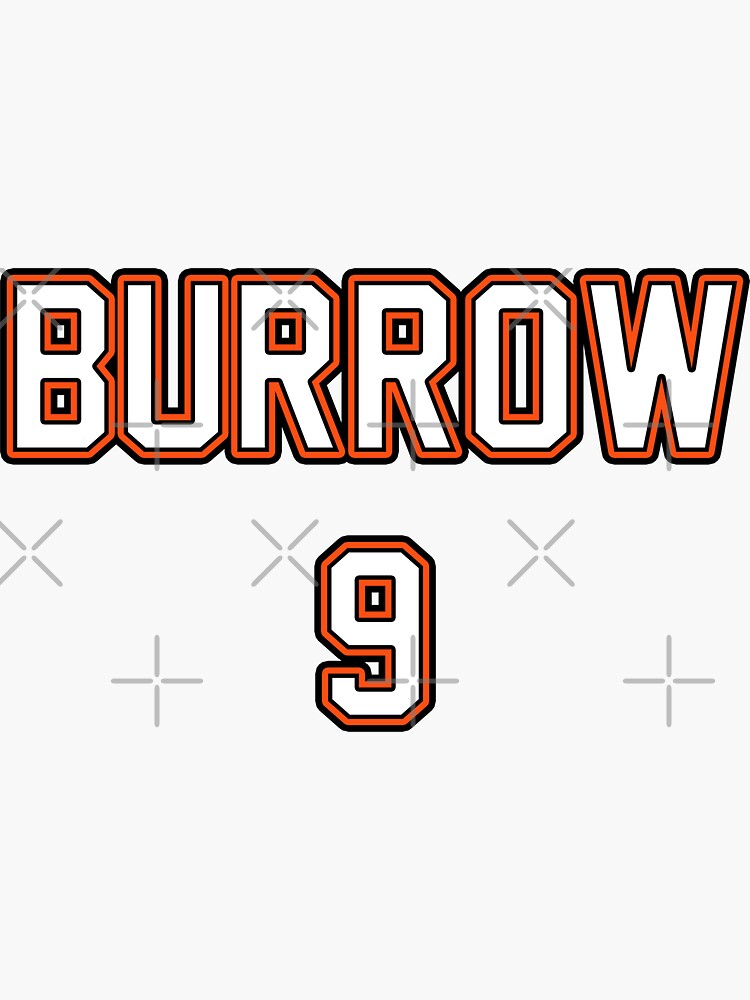 "Joe Burrow - Bengals QB" Sticker for Sale by iburroughs97 | Redbubble