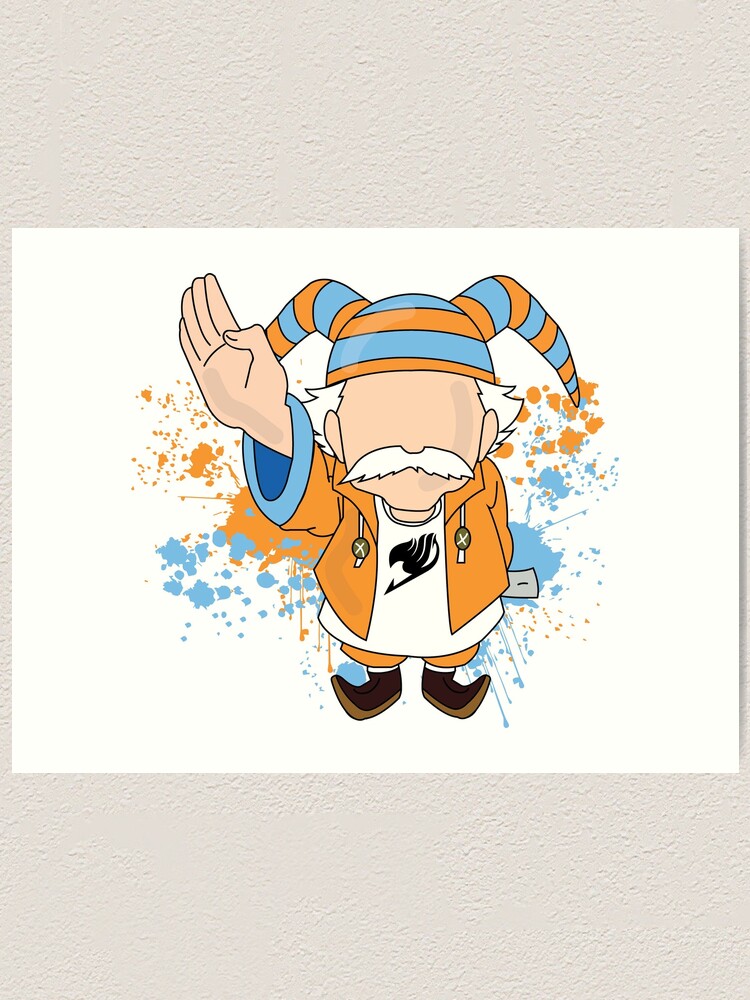 "Master Makarov - Fairy Tail" Art Print for Sale by Mrmasterinferno ...