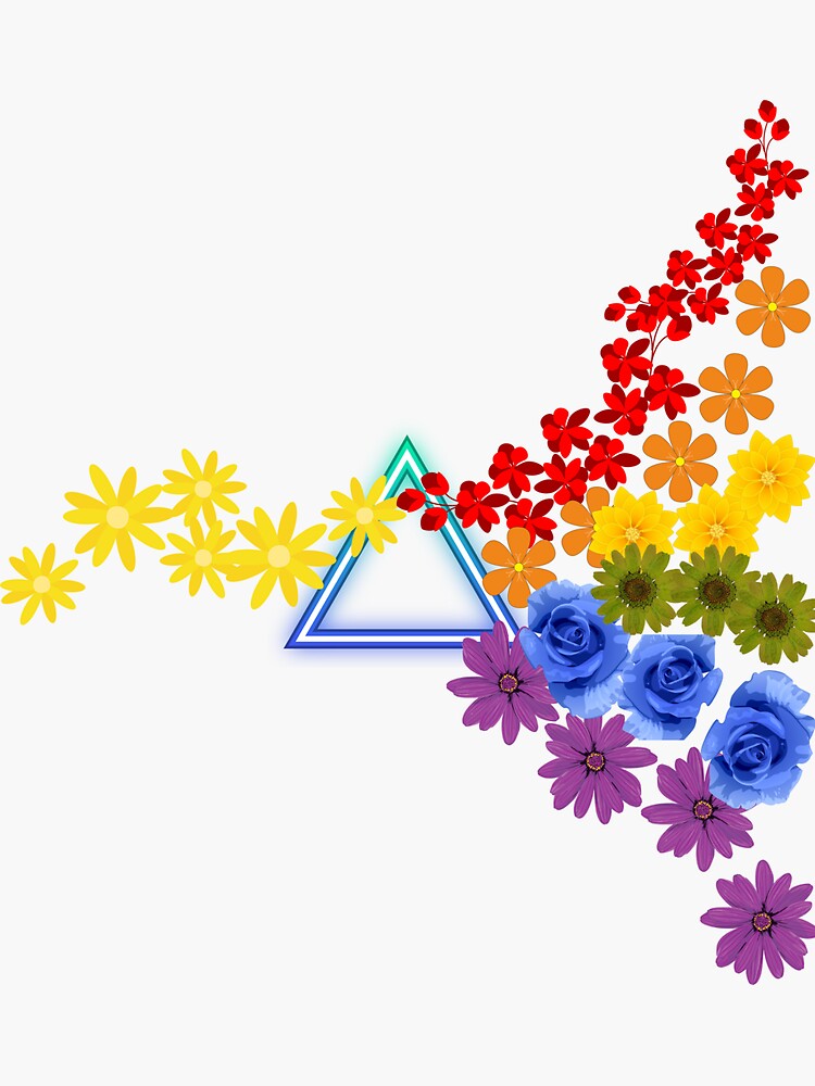 "Flower Prism is a Beautiful Colorful Floral representation of ...