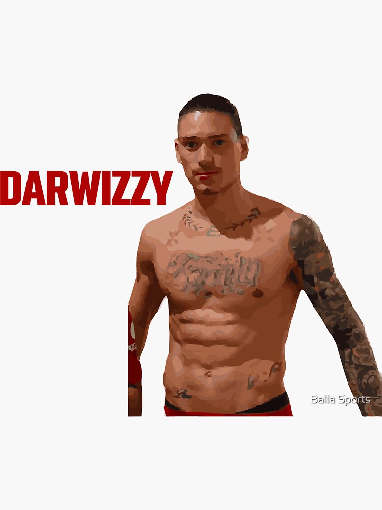 "Darwizzy Darwin Nunez" Sticker for Sale by Gronk11 | Redbubble