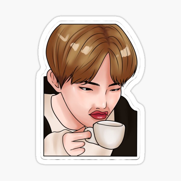 "Hoshi Meme Seventeen" Sticker for Sale by Kimchiii30 | Redbubble