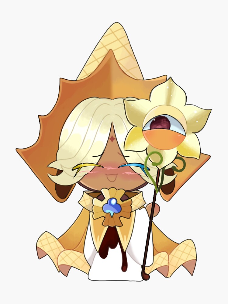 "Cookie Run Kingdom : Pure Vanilla" Sticker for Sale by vampiriccave ...